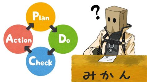 pdcaサイクルが覚えられないことについてpdcaサイクルを回してみた 染次郎