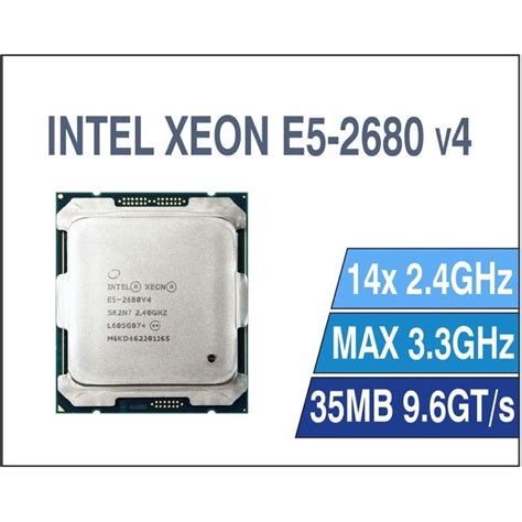 Cpu Server Xeon E5 2680 V4 Shopee Việt Nam
