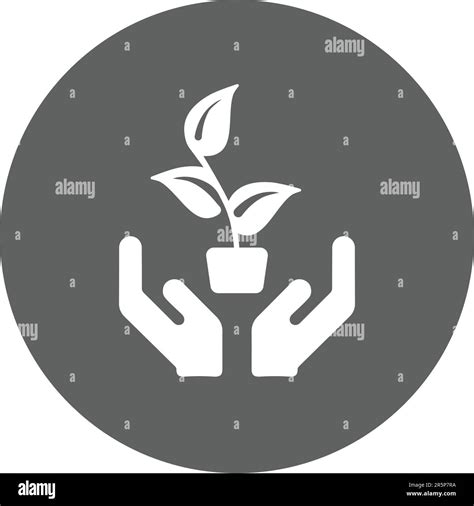 Plant Growth Icon Simple Vector Illustration For Web Print Files