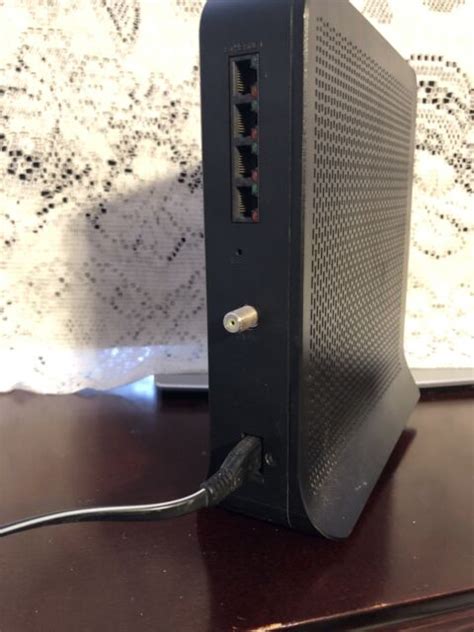 Ubee DDW36C Cable Modem Wireless Router Only Black Power Source Cable For Sale Online EBay