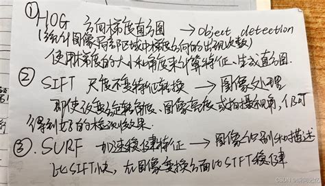 Hog、sift和surf的基本认识 Csdn博客