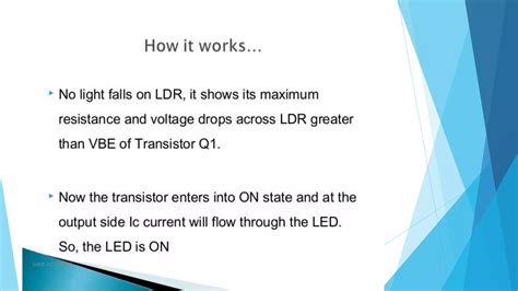 automatic street light control using ldr ppt pptx