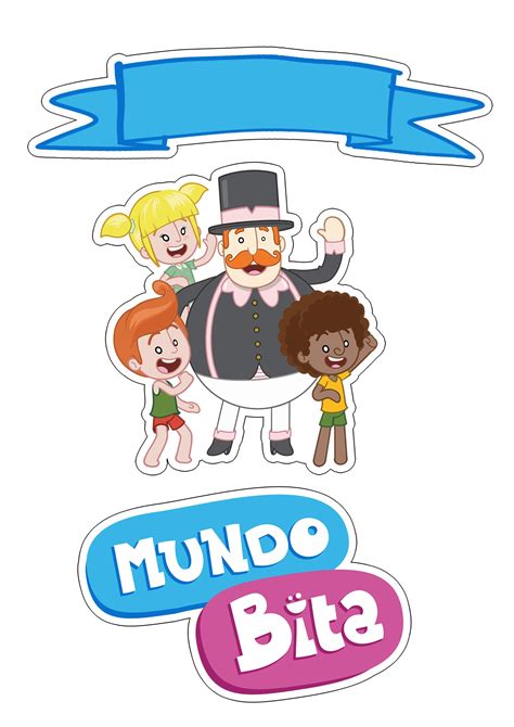 50 Topos De Bolo Mundo Bita Para Imprimir Arte Para Toda A Festa