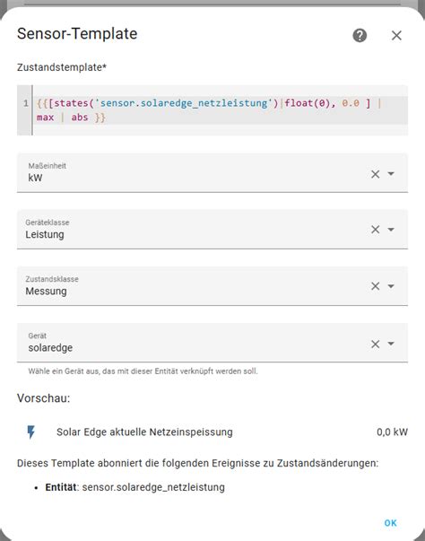 The Integral Sensor Cannot Be Selected In The Energy Configuration Configuration Home