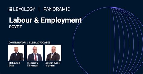 Eldib Advocates On Linkedin Labourlaw Employment Egypt