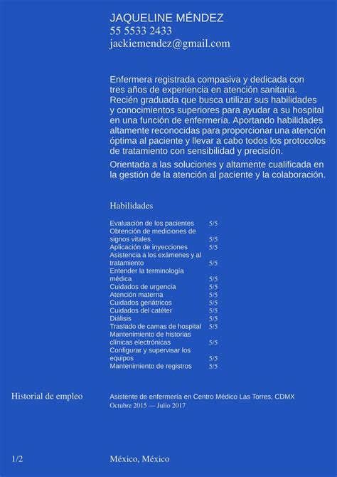Plantillas De Currículum Con Foto 2025 · Cvapp Mx
