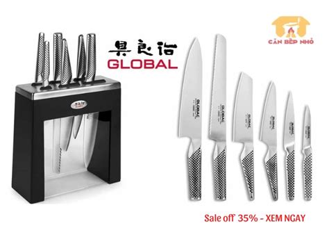 Review Bộ Dao Nhật 7 Món Global Cao Cấp Căn Bếp Nhỏ