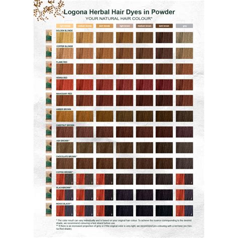 Natural Logona Herbal Hair Colour Chestnut Brown