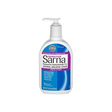Sarna Sensitive Anti Itch Lotion Oz Valpacks