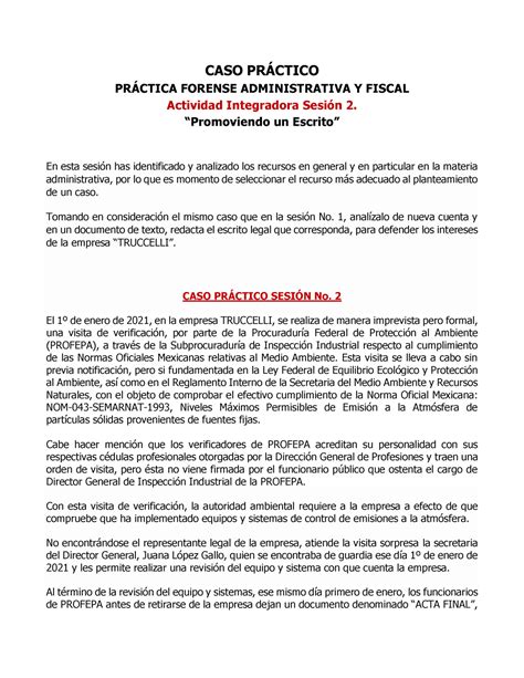 CASO Práctico Sesión 2 Csdo practico sesion 2 unidad 2 CASO PRCTICO PRCTICA FORENSE Studocu