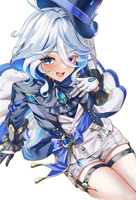 二次元图鉴 《原神》水神芙宁娜（壁纸美图·第438辑） 哔哩哔哩