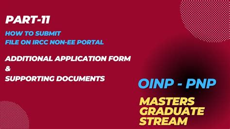 Part 11 Additional Application Form Supporting Documents Labelling And Upload On Non Express