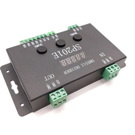 DC V V DMX Decoder Controller SP E SPI Sign Vicedeal