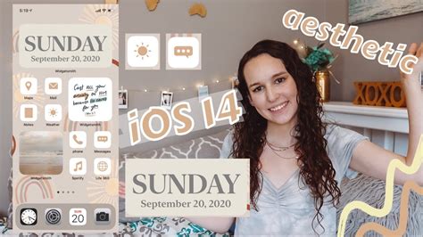 How To Customize Your Iphone With Ios14 Widgets Custom App Icons EASY AND AESTHETIC YouTube