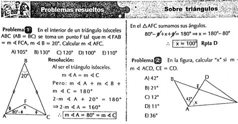blog del profe andy Problemas Resueltos Geometría