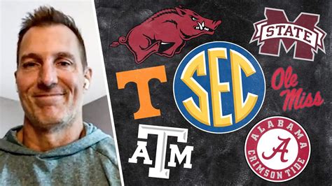 Sec Football Weekend Preview W Chris Doering Youtube