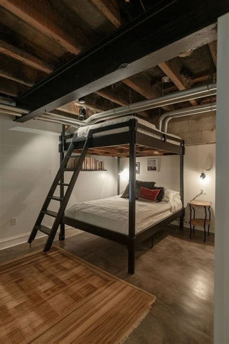 25 Transformative Unfinished Basement Bedroom Ideas Roomy Retreat