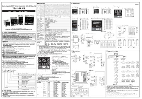 Autonics Ts4 Series Instruction Manual Pdf Download Manualslib