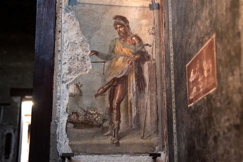 Pompeii Has Reopened Its Infamous House Of Vettii Home To A Portrait Of A Man Weighing His