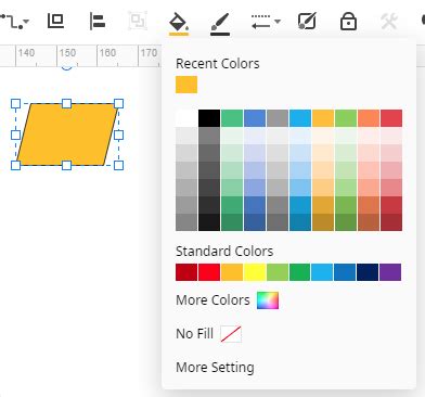 Set Fill FormatEdrawMax Online