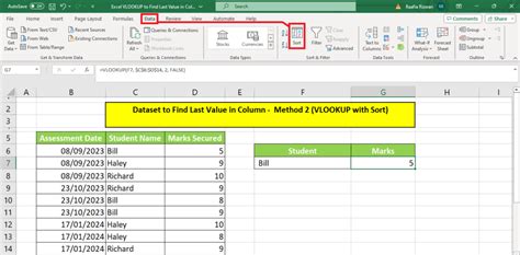 How To Use Vlookup To Find The Last Value In The Column In Excel 3