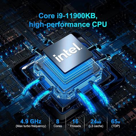Geekom Mini Fun Gaming Pc Intel Core I Kb Up To Ghz Gb