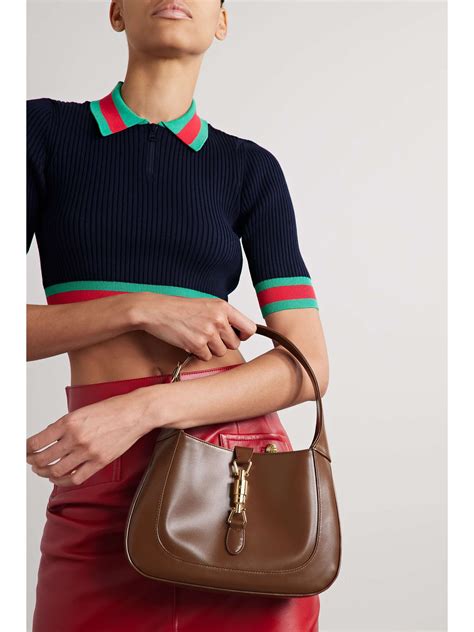 GUCCI Jackie Small Leather Shoulder Bag NET A PORTER