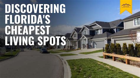Discovering Floridas Cheapest Living Spots Ebenezer Home Loans