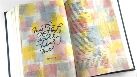 Bible Journaling Roman Catholic Journaling Bible Youtube