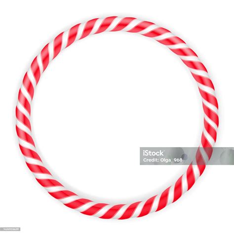 프레임 크리스마스 사탕 지팡이 크리스마스 스틱 전통적인 현실적인 크리스마스 사탕과 빨간색 흰색 줄무늬 투명한 배경에 산타 카라멜