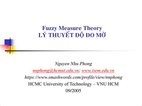 pdf fuzzy measure theory