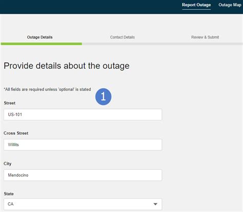Reviewing Report Outages Configuration Options