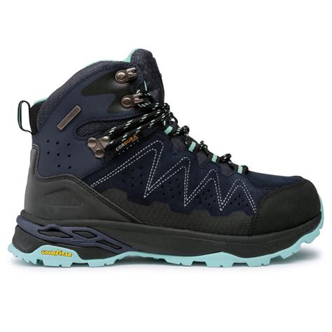 Trekkingschuhe Elbrus Eravica Mid Wp Gc Wo S Blue Nights Aruba Blue Black Eschuhe De