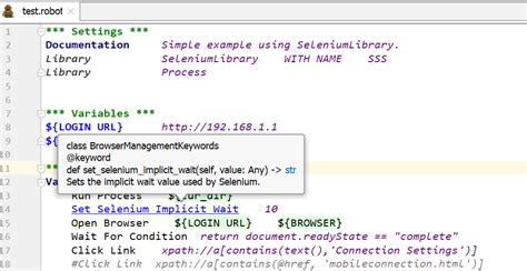 Latest Version Is Not Compatible With Seleniumlibrary 400 Or Higher