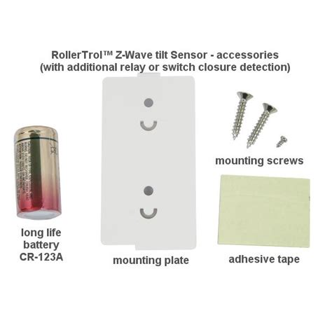 Z Wave Wireless Tilt Sensor With Contact Closure Detection