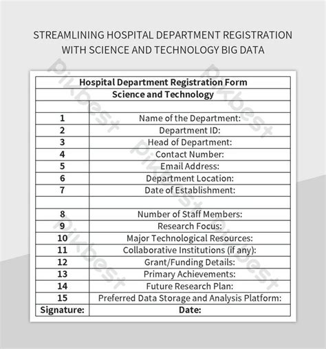 Enhancing Hospital Department Registration Efficiency Through Big Data