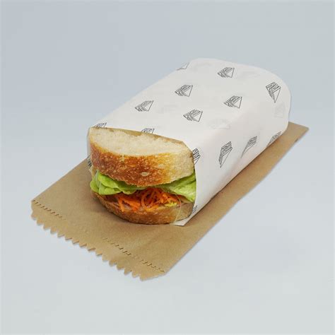 Free 1043 Sandwich Wrapping Paper Mockup Free Yellowi