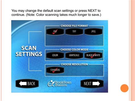 Scanning Instructions Ppt