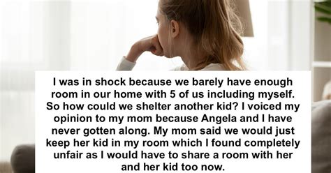 Teen Plans To Skip Sisters Shower After Finding Out Shell Be Sharing