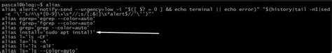 Creating Command Aliases In Gnulinux Command Shortcuts