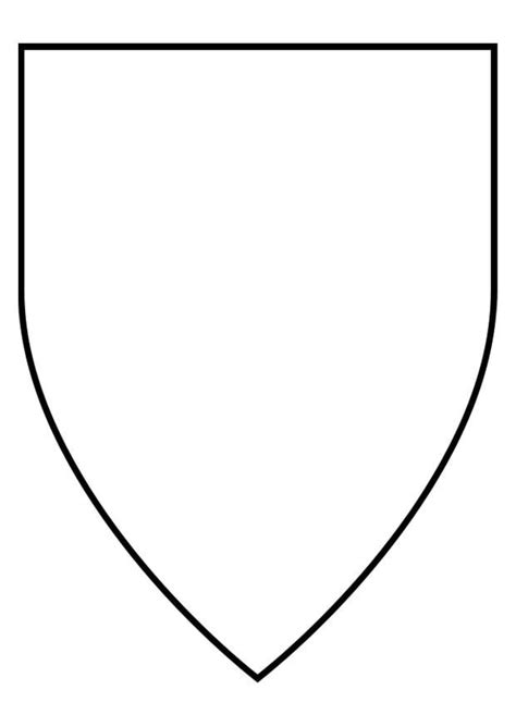 Dibujo De Escudo Para Colorear Img