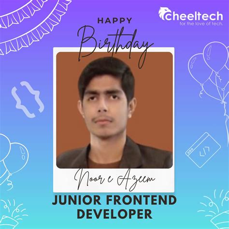 Cheeltech On Linkedin Happybirthday Cheeltechteam Fortheloveoftech Cheeltech