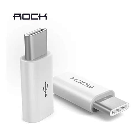 Adaptador Rock Micro P Tipo C 2 0a Branco Em Promoção Ofertas Na Americanas