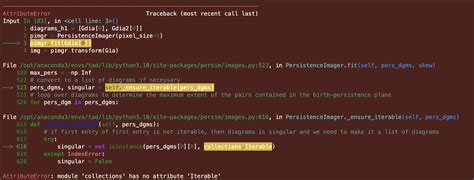 Persistenceimager Error · Issue 60 · Scikit Tdapersim · Github