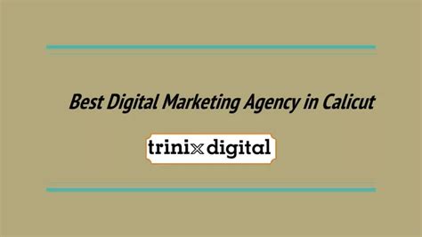Ppt Best Digital Marketing Agency In Calicut Powerpoint Presentation