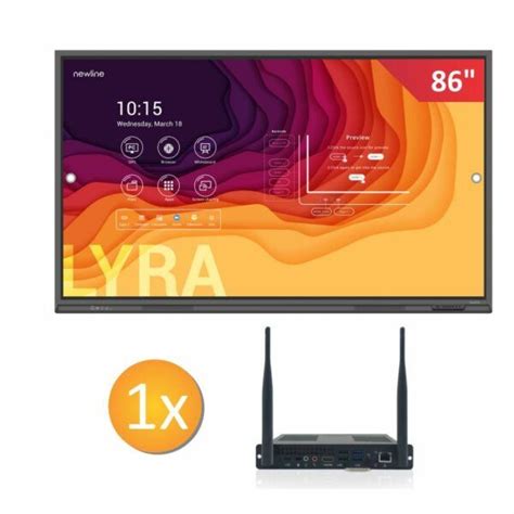 Zestaw 1 X Monitor Newline LYRA TT 8621Q Z Uchwytem Komputer OPS I5