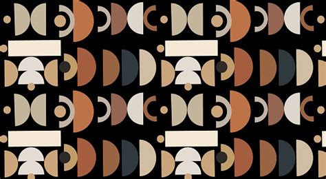 추상적인 최소한의 보호 요소 당신을 위해 설정된 세기 중반 벡터 지구 세라믹 톤의 미학적인 현대적인 기하학적 모양 0명에 대한 스톡 벡터 아트 및 기타 이미지 Istock