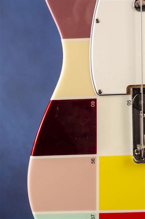 Color Chart Telecaster Guitars Fretted Americana Inc