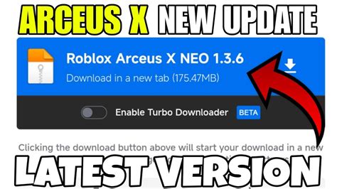 Roblox Arceus X New Update 1 3 6 Arceus X Neo Better Fluxus Executor And Delta Arceus X