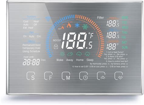 Wifi Smart Heat Pump Room Thermostat Smart Home Devices